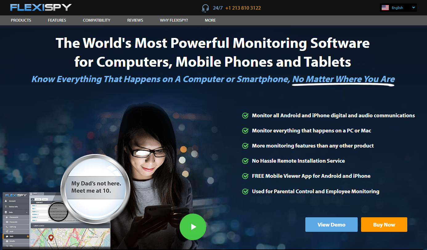 Android Spy App - Top 5 | Safer Spy - Free trial for 48h | 20 features